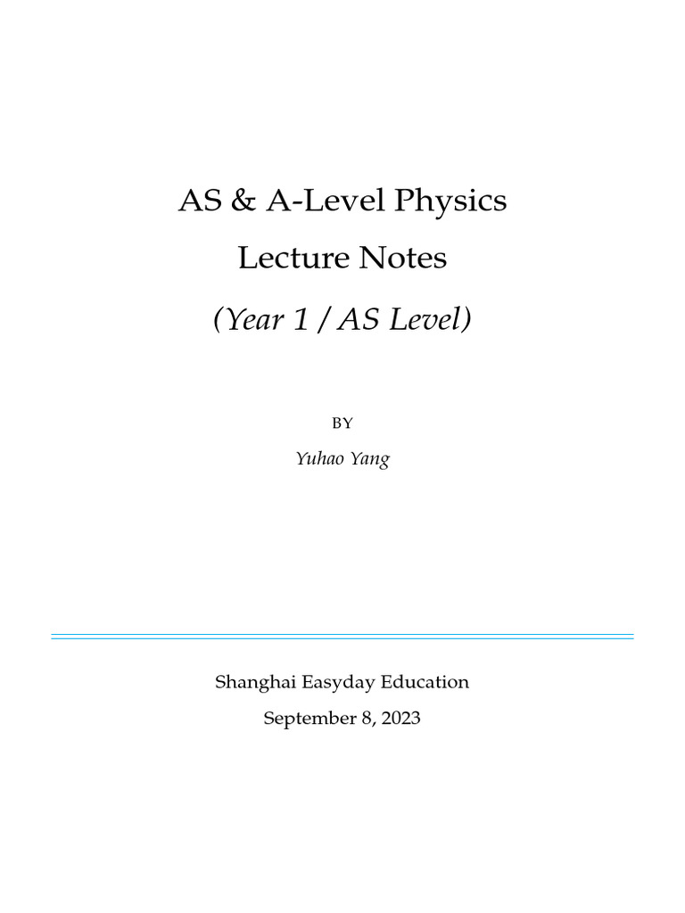asphysics - 20230908 | PDF | Observational Error | Euclidean Vector