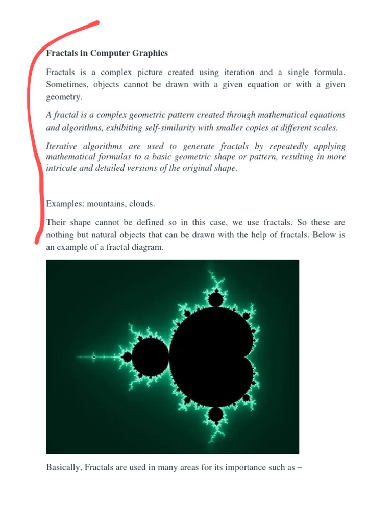 Unit-4 CG Ans | PDF | Fractal | Texture Mapping