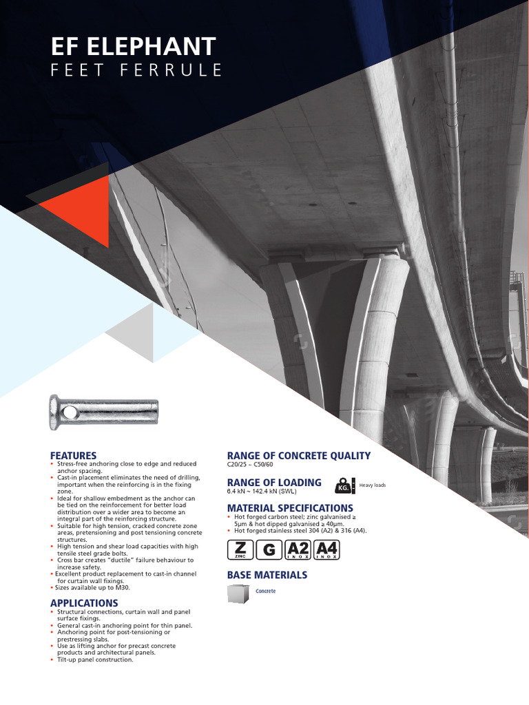 Product Catalogue - EF Elephant Feet Ferrule (2018-2019) | Download ...