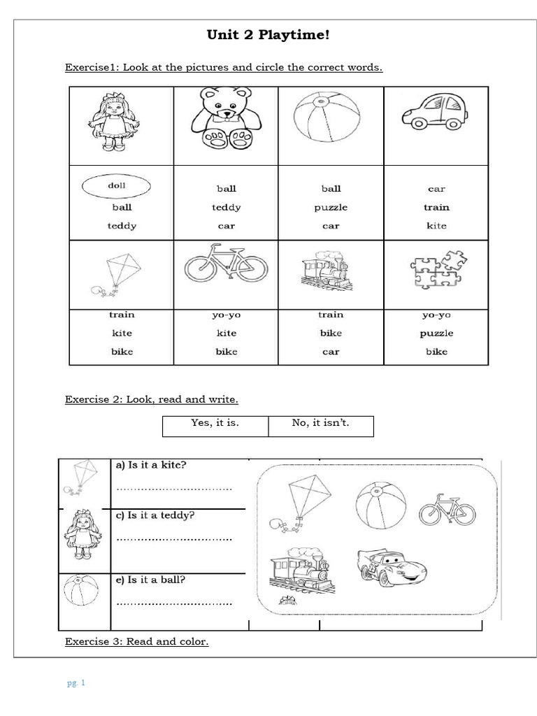 Unit 2 | PDF | Games & Activities