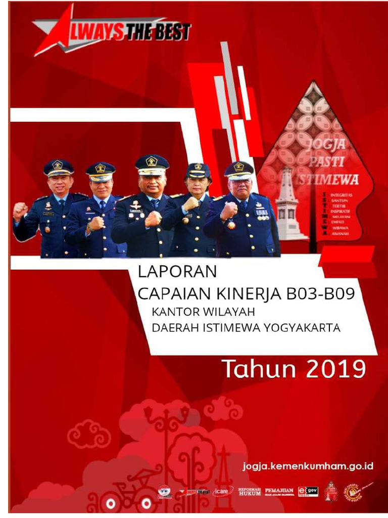 Buku Laporan Capaian Kinerja B03-B09 Dan Lampirannya | PDF