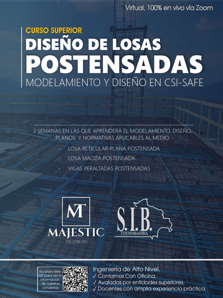 Brochure Losas Postensadas (B) - Majestic | PDF | Ingeniero civil ...