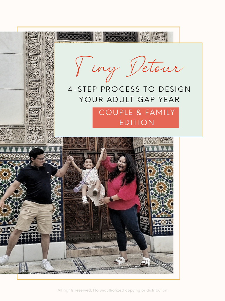 Adult Gap Year Guide for Families | PDF | Cost Of Living | Leverage (Finance)