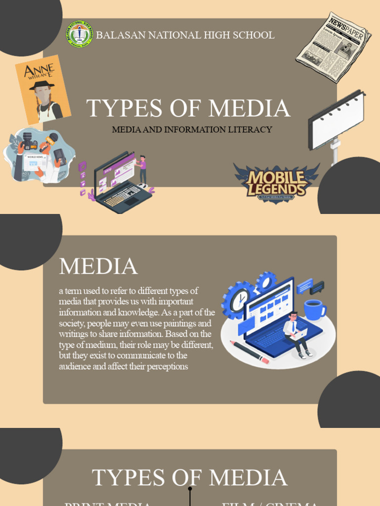 Types of Media | PDF | Mass Media | Advertising