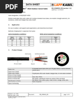 Indoor Riser (Mid-Span) Cable: Specifications | PDF | Green | Blue