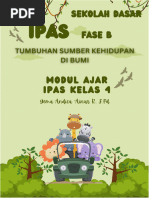 Modul Ajar Berdiferensiasi Dan Terintegrasi PSE Mapel IPAS Kelas 4 Jenis-Jenis Bunga | PDF