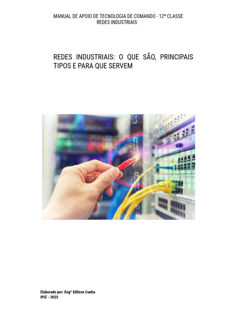 Manual de Apoio - Redes Industriais | PDF | Rede de computadores ... Manual de Apoio - Redes Industriais | PDF | Rede de computadores ...
