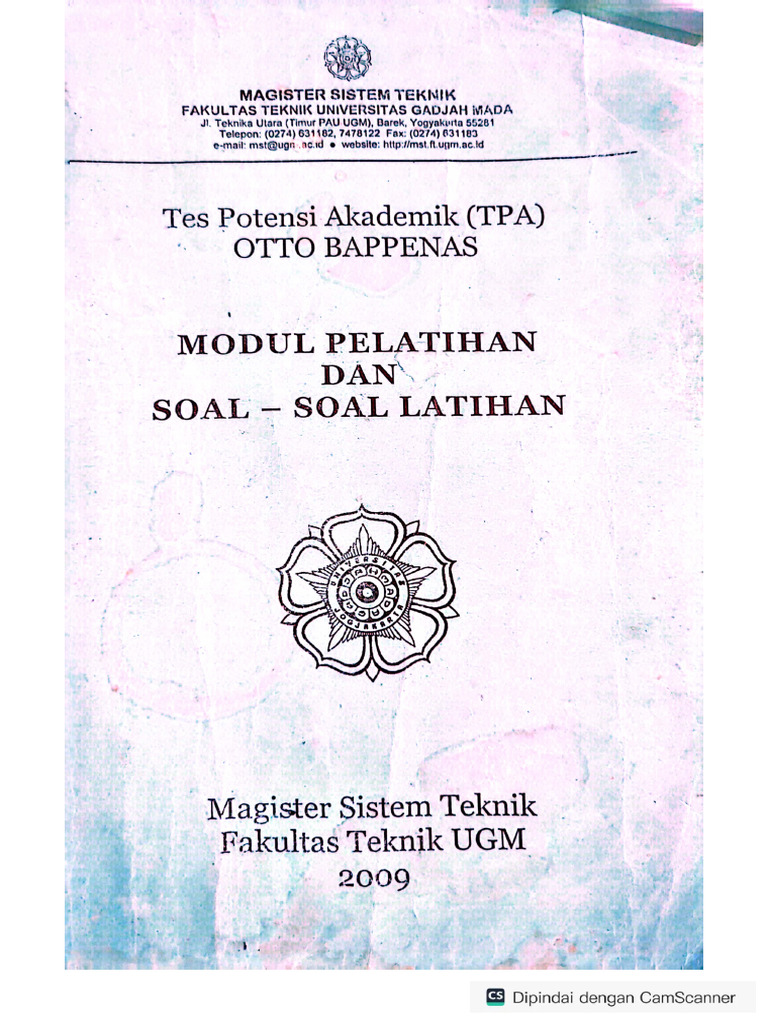 Buku TPA Otto Bappenas UGM Yulia 2009 | PDF