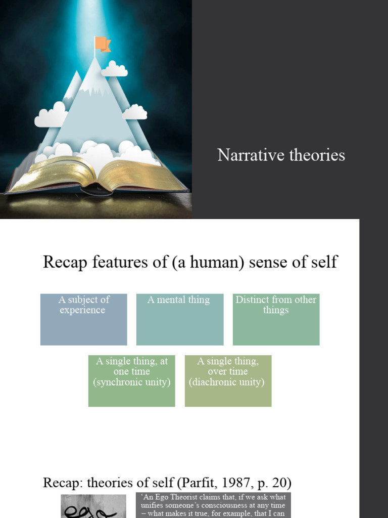 Lectures 18 and 19 Narrative Self | PDF | Self | Self Concept