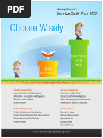 ServiceDesk Plus Edition Comparison | PDF | It Service Management ...