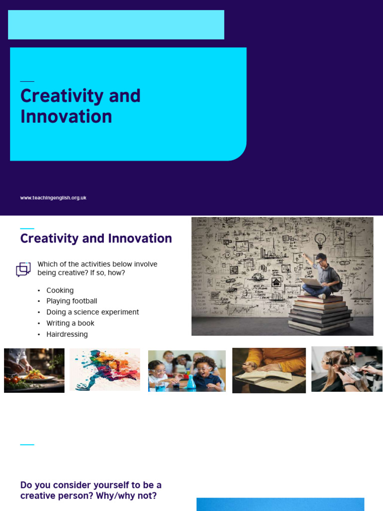 Creativity Innovation Presentation PDF | Download Free PDF | Creativity | Mind