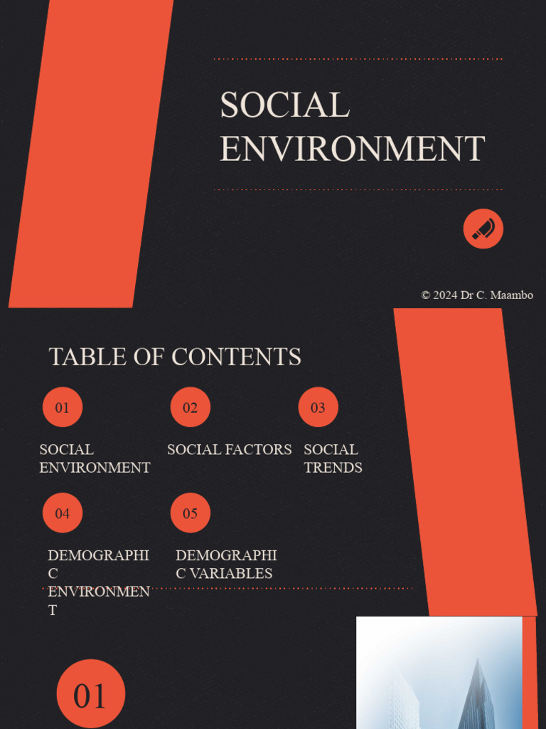 Bba140 Lecture 5 - Social Environment | PDF | Marketing | Market ...