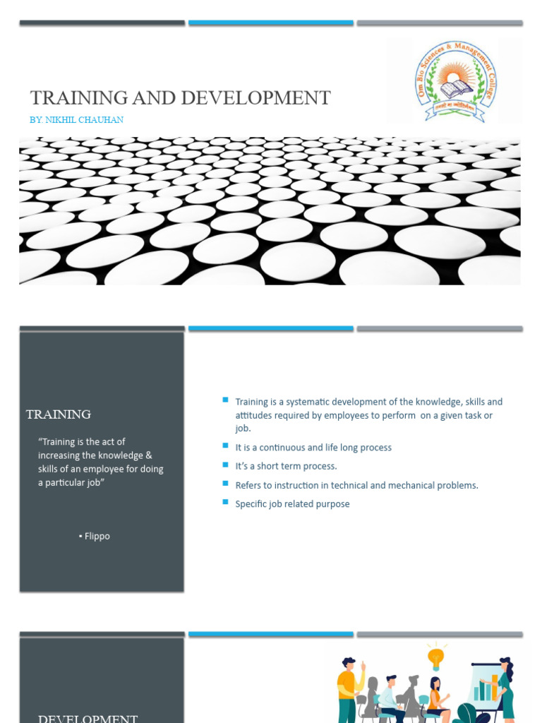 Training and Development MBA | PDF | Mentorship | Apprenticeship