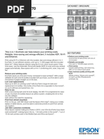 Ecotank l15150 Datasheet | PDF | Printer (Computing) | Office Equipment