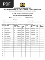 KCSE Grading System | PDF