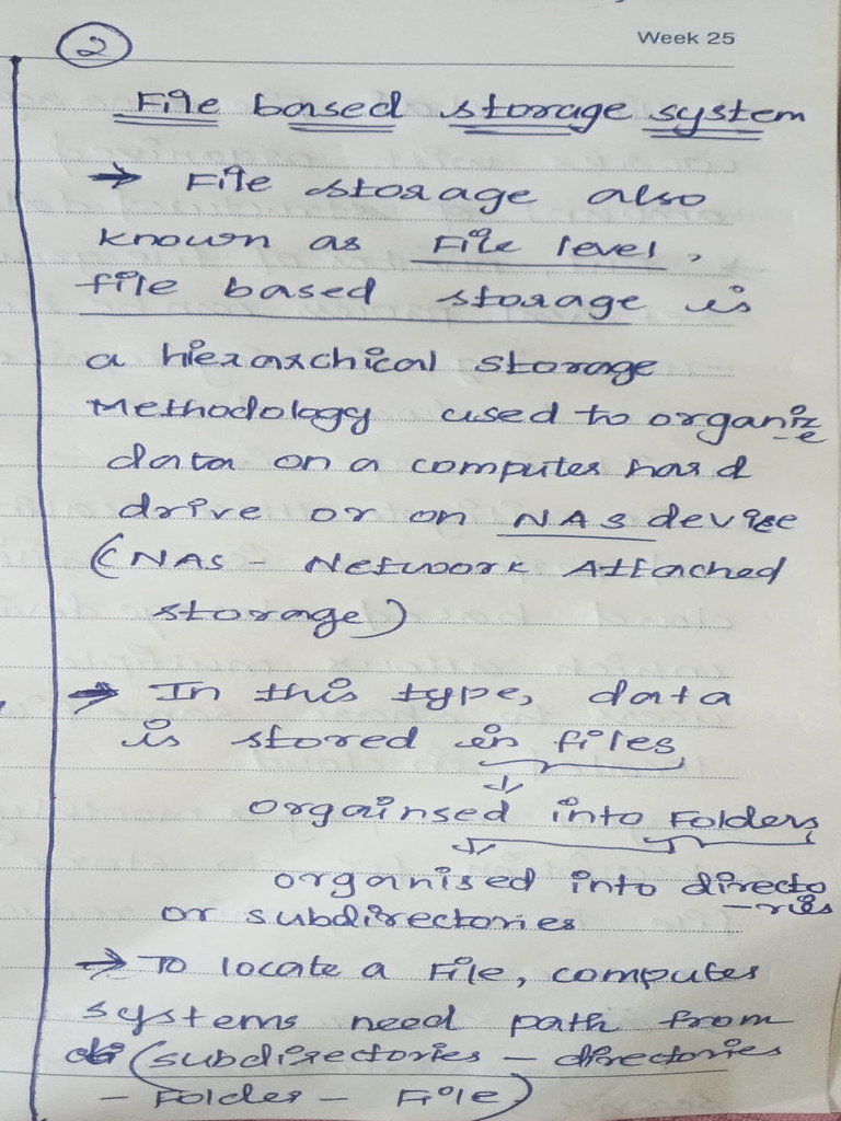 File Based Storage System | PDF