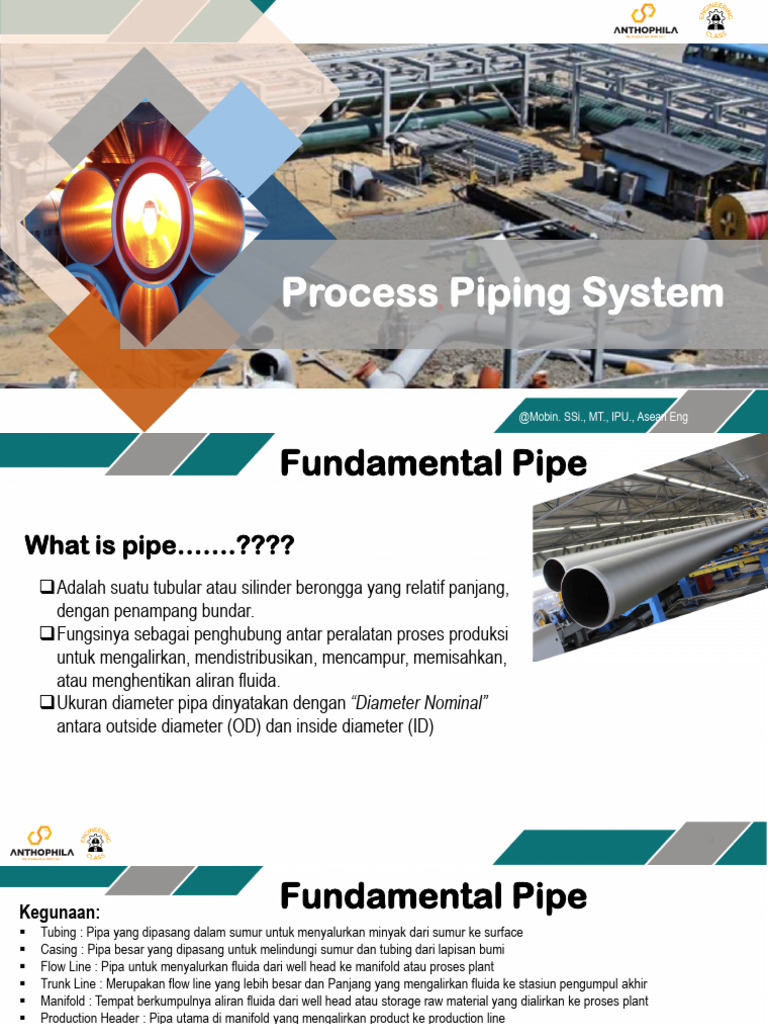 Process Piping System | PDF