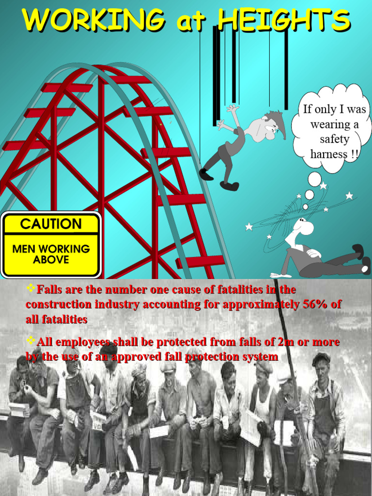 Working at Heights Study | PDF | Scaffolding | Safety