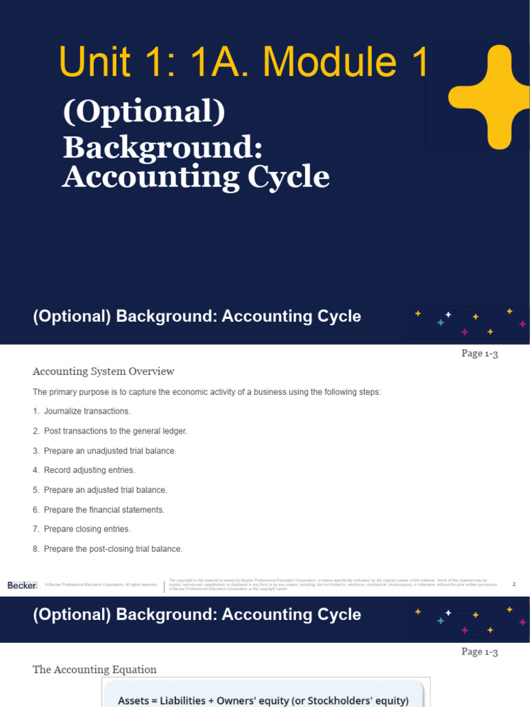 Teaching Slides CMA Part 1 | PDF | Equity (Finance) | Retained Earnings