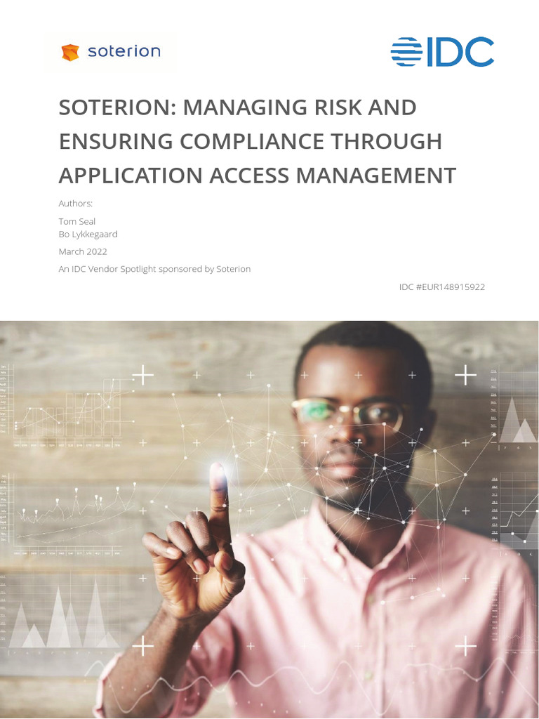 Soterion IDC Report | PDF | Business | Information Technology Management