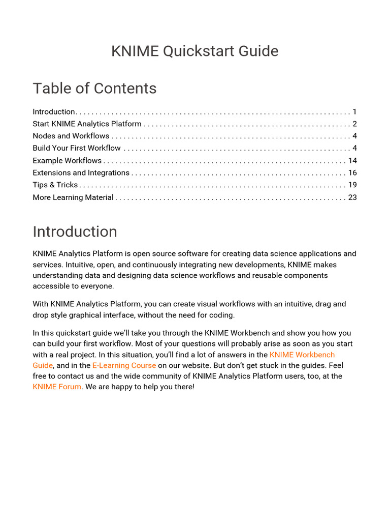 Analytics Platform Quickstart Guide | PDF | Computer File | Pie Chart