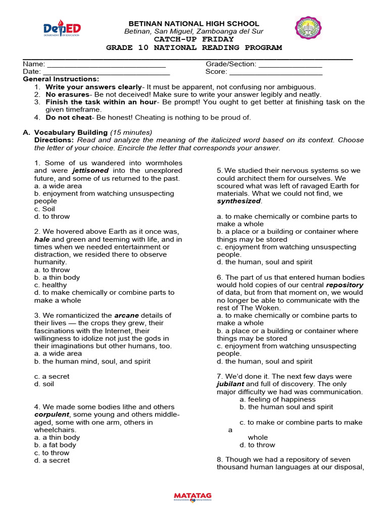Lesson-Exemplar - Science - Las | PDF | Experience | Senses