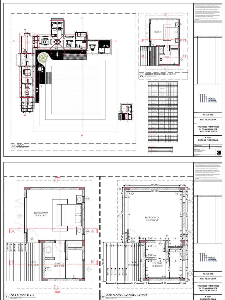 GBR Block - Drawing Set-21-05-2024 | PDF | Buildings And Structures ...
