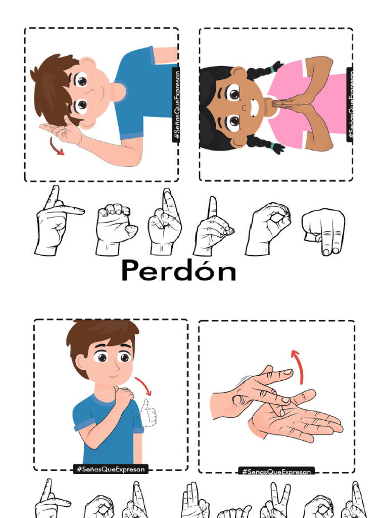 Señas Palabras Magicas | PDF