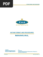 ICAO NOTAM Format Example | PDF | Air Traffic Control | Runway