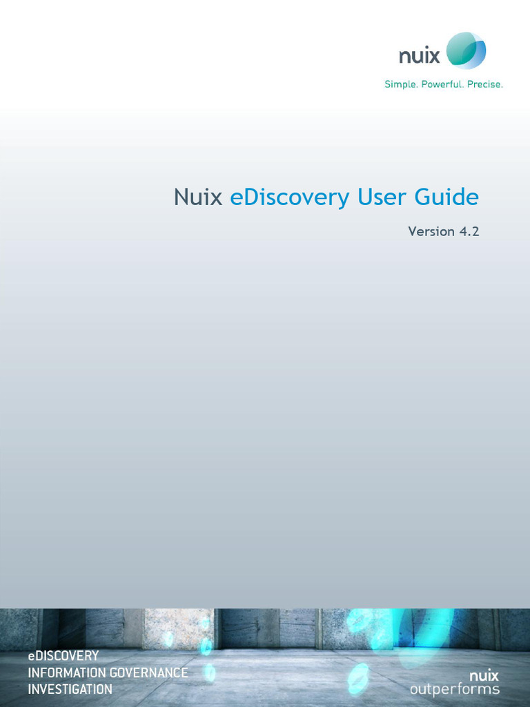 Nuix EDiscovery User Guide v4 2_4 | Download Free PDF | Microsoft ...