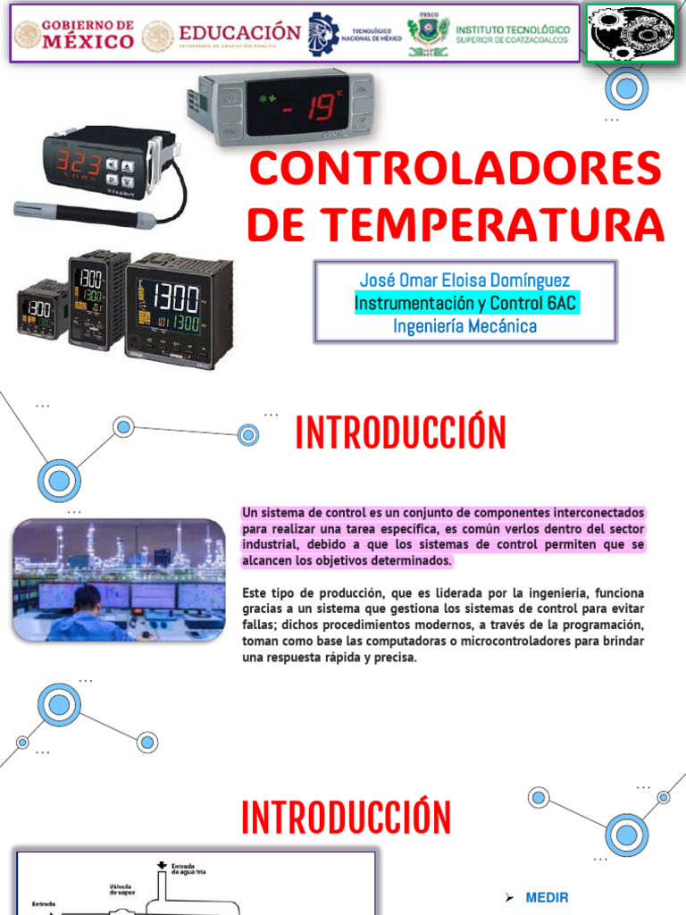 Controladores de Temperatura: Guía Completa | PDF | Controlador lógico ...