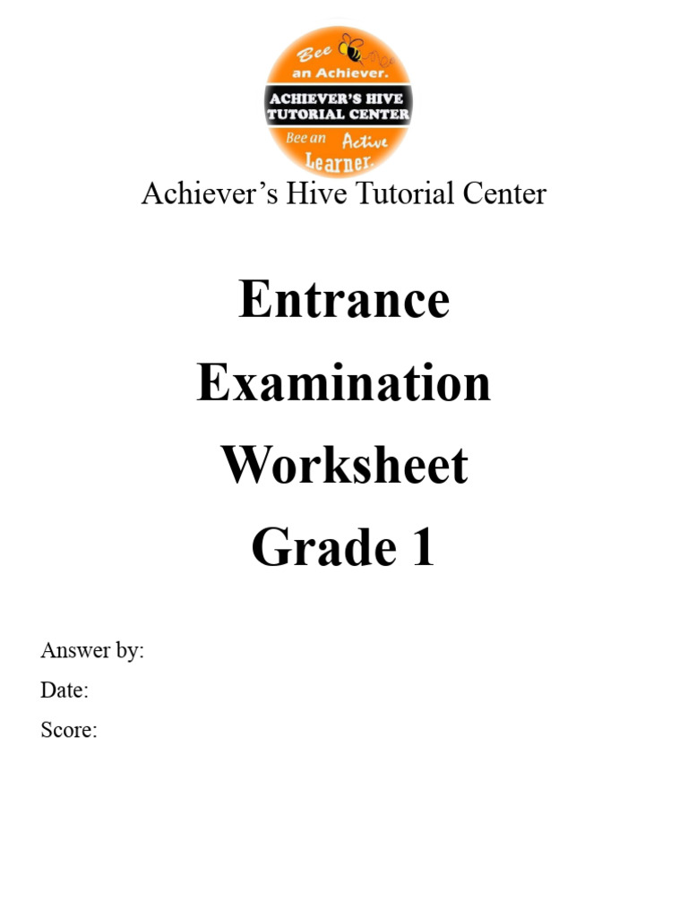 Grade 1 Examination | PDF
