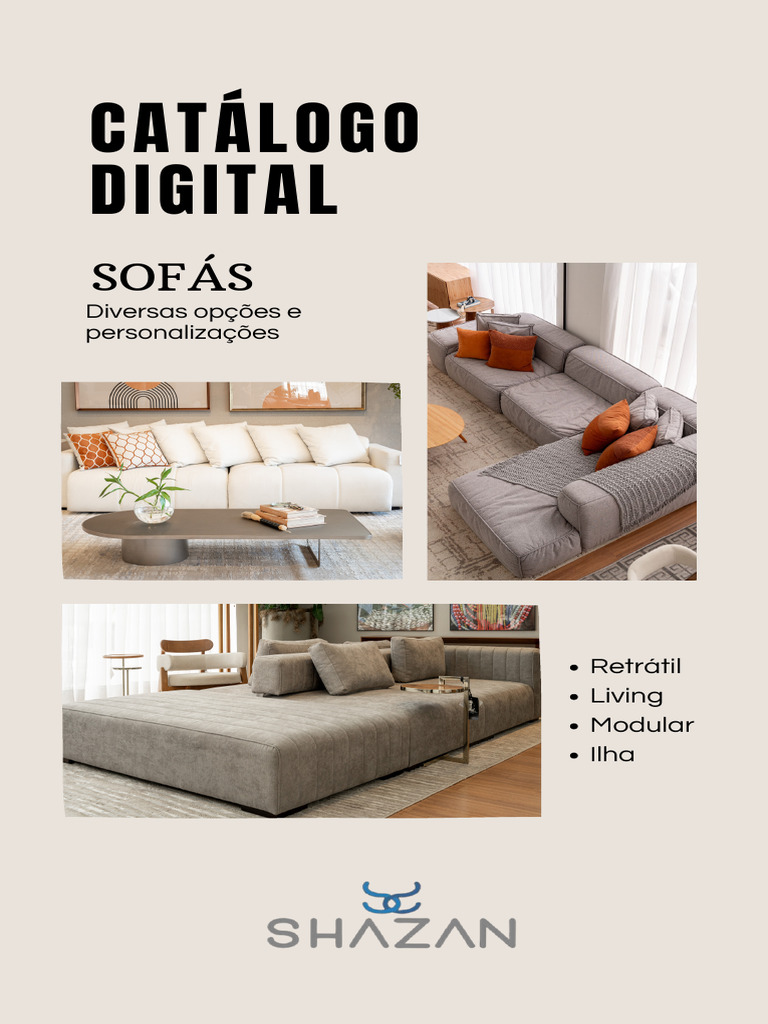 @shazandesign SOFÁS - Catálogo Digital. | PDF
