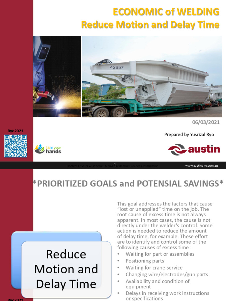 Welding Cycle Time Optimization Strategies | PDF | Welding | Construction