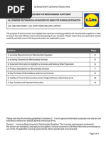 Lidl SupplierInformationPack 2022 | PDF | Supply Chain | Brand