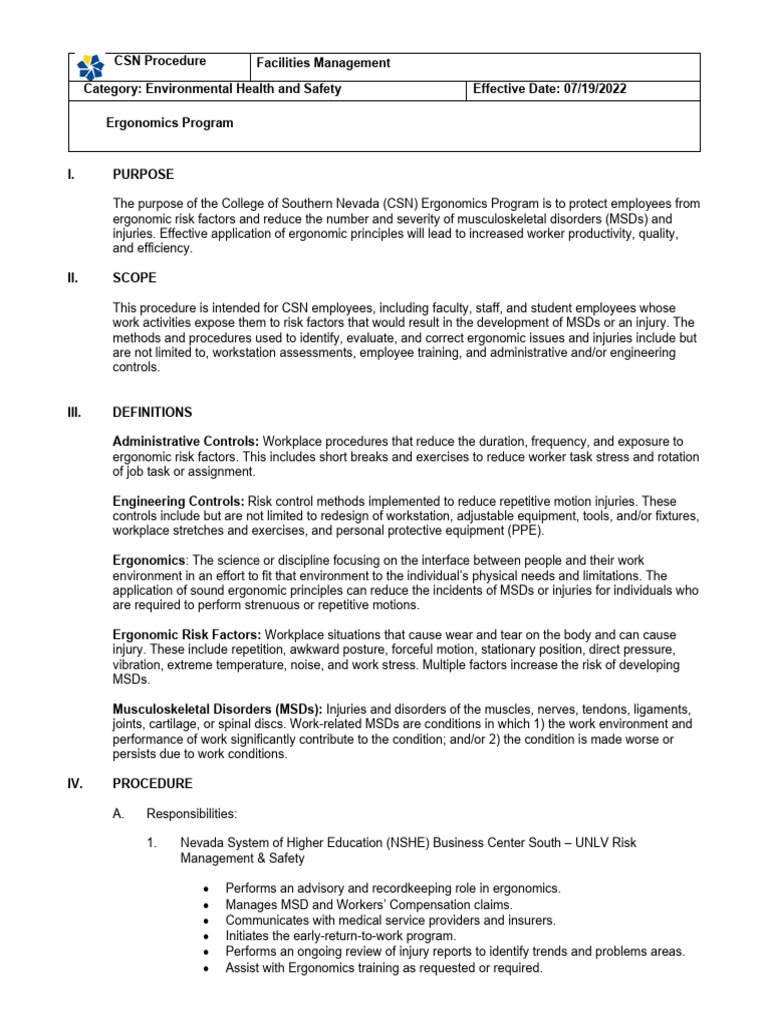 best Ergonomics-Program | Download Free PDF | Human Factors And ...