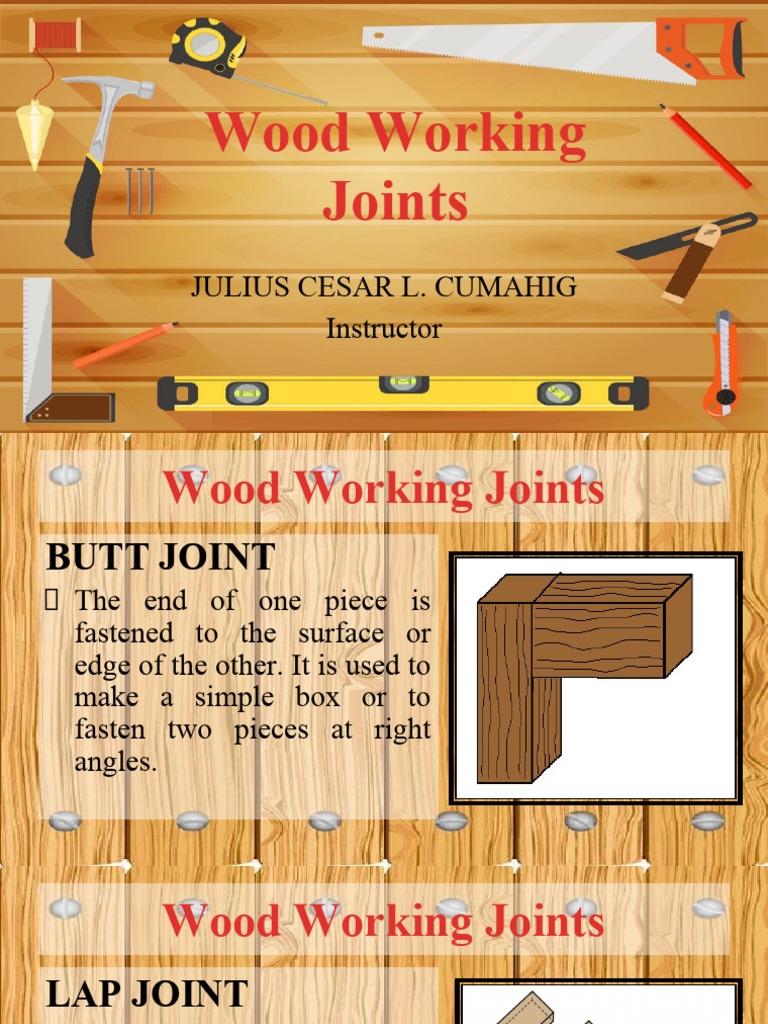 Essential Woodworking Joints Guide | PDF | Language Arts & Discipline | Art