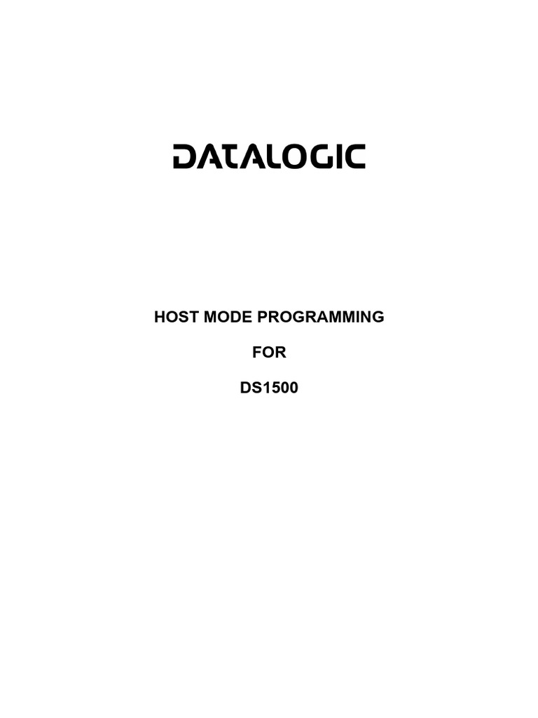 HDS1500 | PDF | String (Computer Science) | Ascii