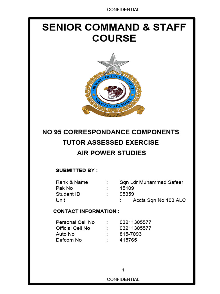 Air Power Assignment Solution 26 09 22 Final Pdf Attack On Pearl Harbor Aerial Warfare 