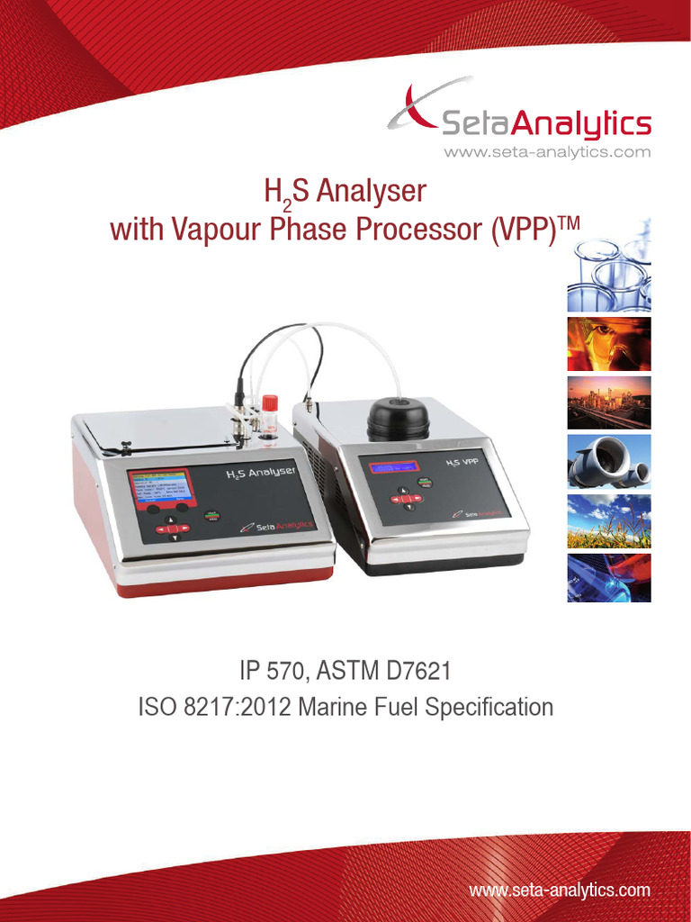 H2S-Analyser Vapour Phase Processor | PDF | Fuel Oil | Petroleum