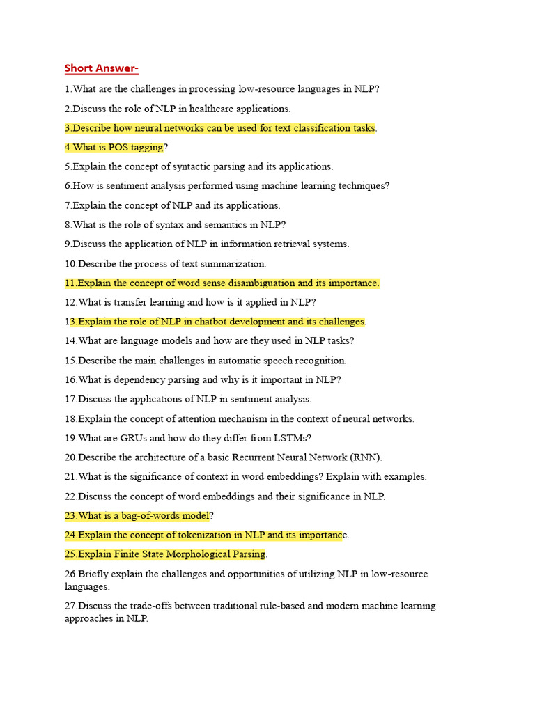 NLp | PDF | Deep Learning | Applied Mathematics