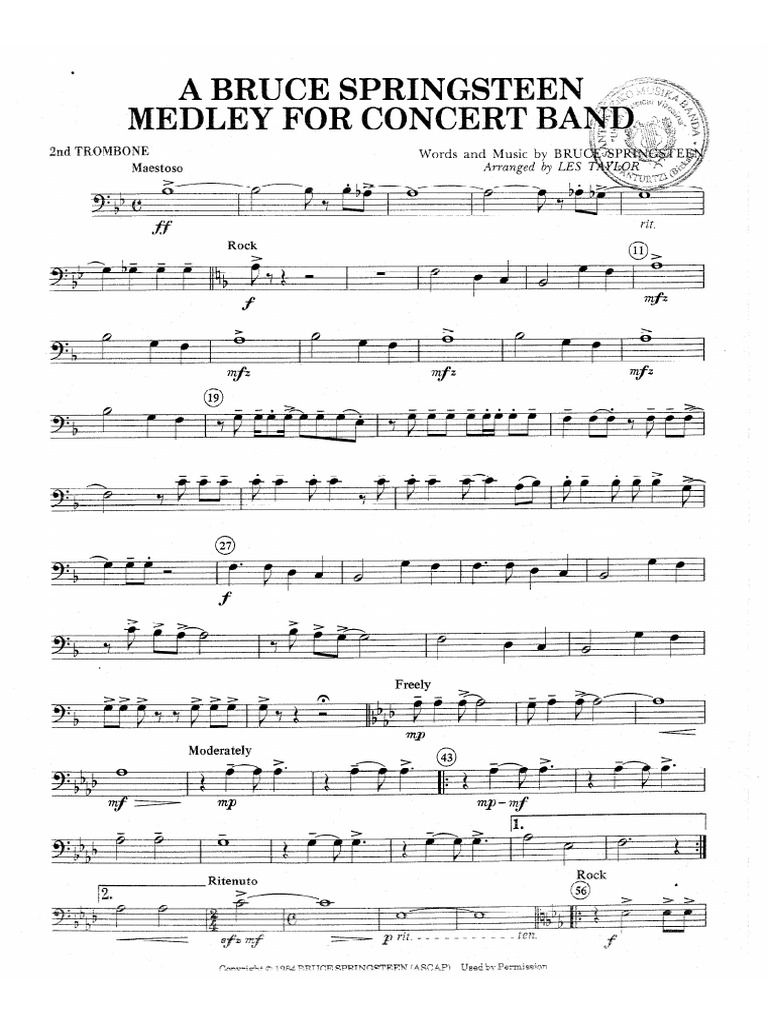A Bruce Springsteen TrombÃ N 2 | PDF