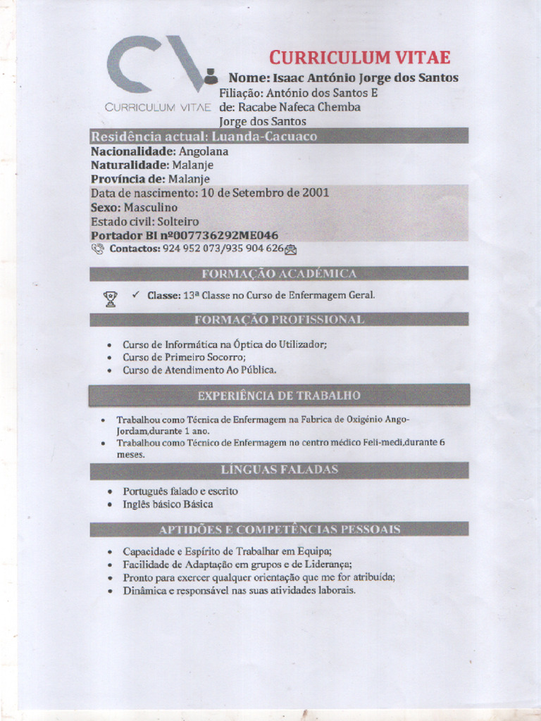 Curriculum - 022537 | PDF