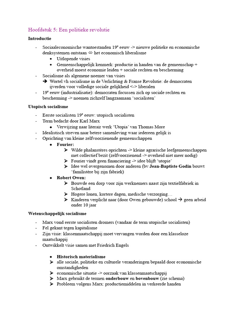 GES Sem2 Hoofdstuk 5 en 6 | PDF