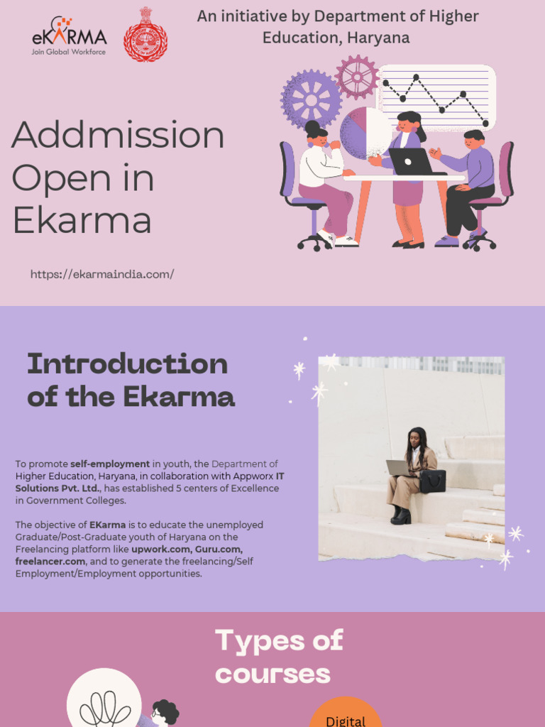 Addmission Open in Ekarma | PDF