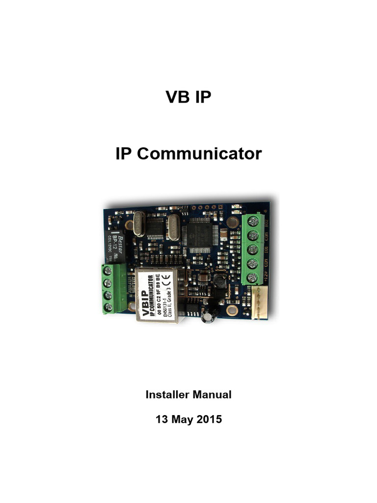 installation_manual_VBIP | PDF | Port (Computer Networking) | Computer Network