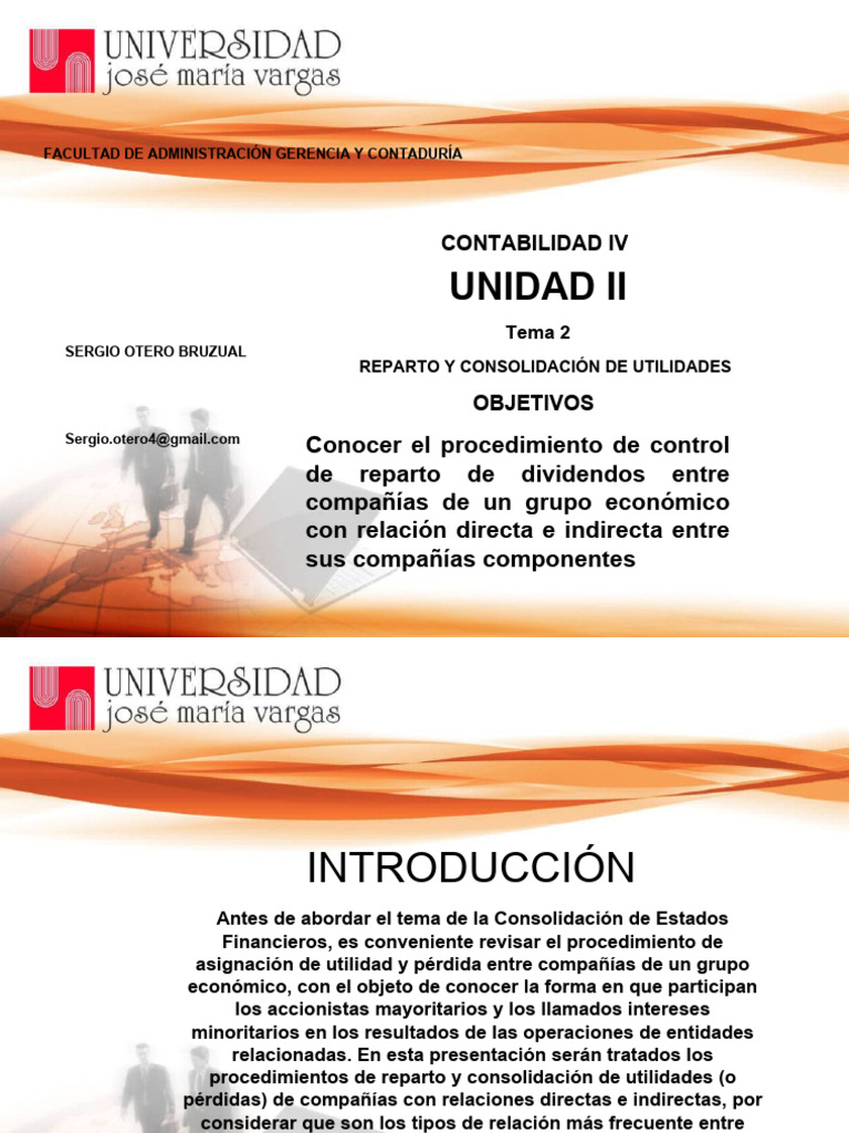 CONTAB. IV Dividendos Consolidados | PDF | Contabilidad | Dividendo