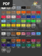 Touch - 168 Color Markers - Color Swatch 1.PDF | PDF | Brown | Green