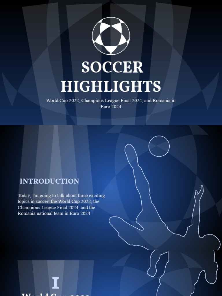 Soccer Highlights by Linus | PDF | Lionel Messi | Uefa Champions League