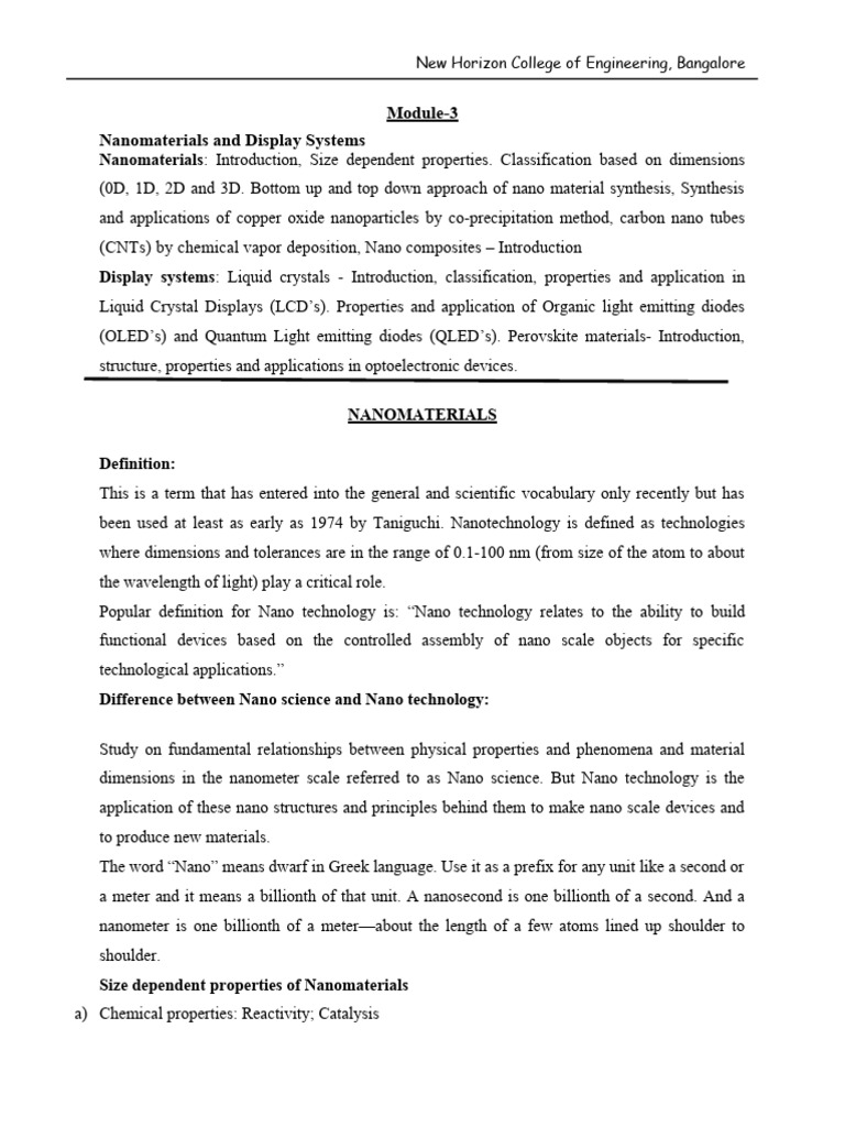 Chem Mod 3 | PDF | Liquid Crystal | Liquid Crystal Display